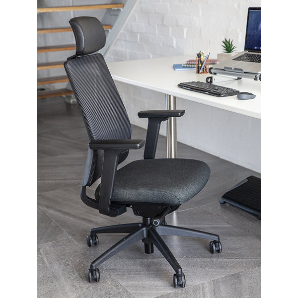 Ergo Office Ergonomic Chair with Headrest