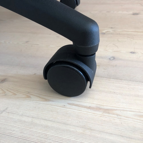 Set of 5 Standard Pin Office Chair Castors/Wheels with Hood