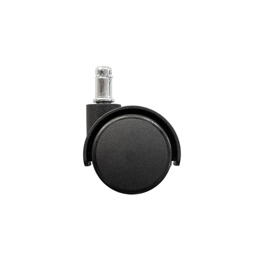 Set of 5 Standard Pin Office Chair Castors/Wheels with Hood