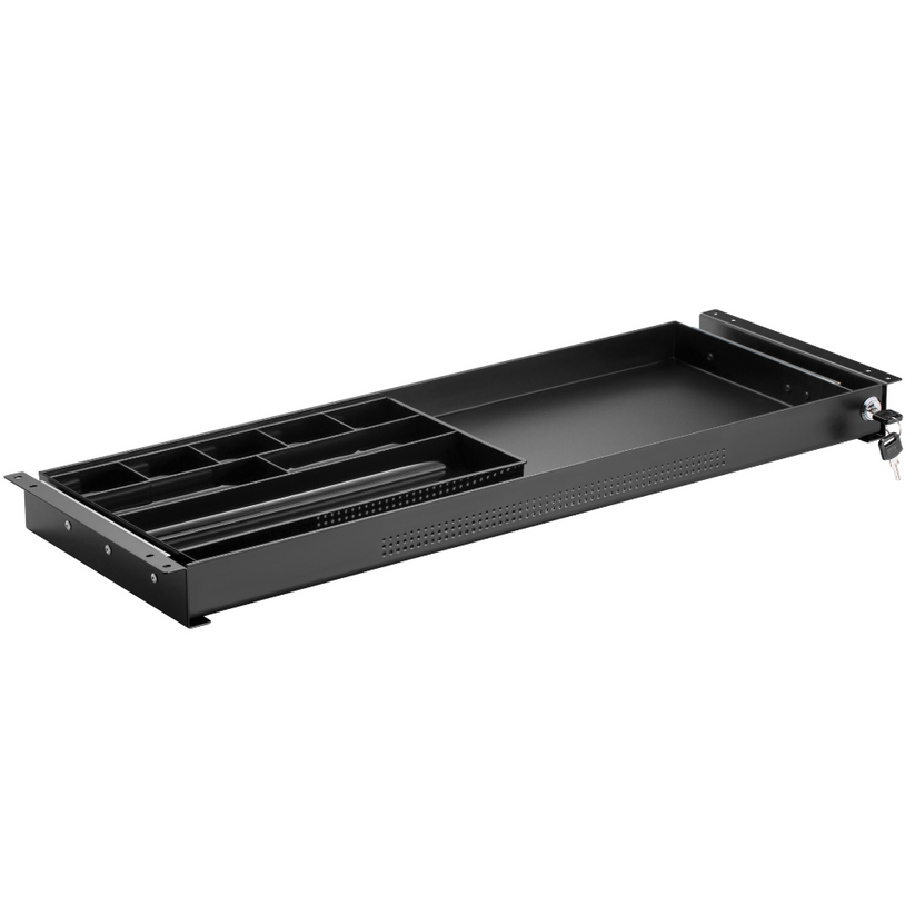 Ultra-Slim Under Desk Storage Drawer