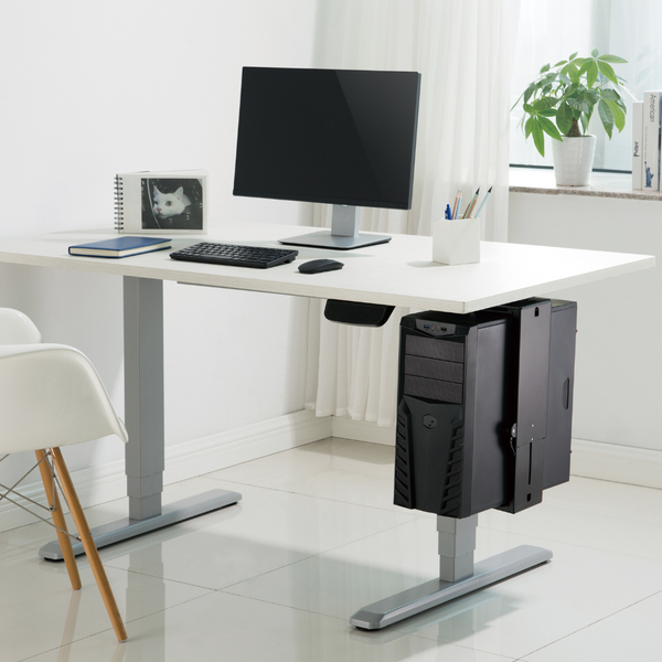 Ergo Under-Desk Rotating Computer Tower Mount